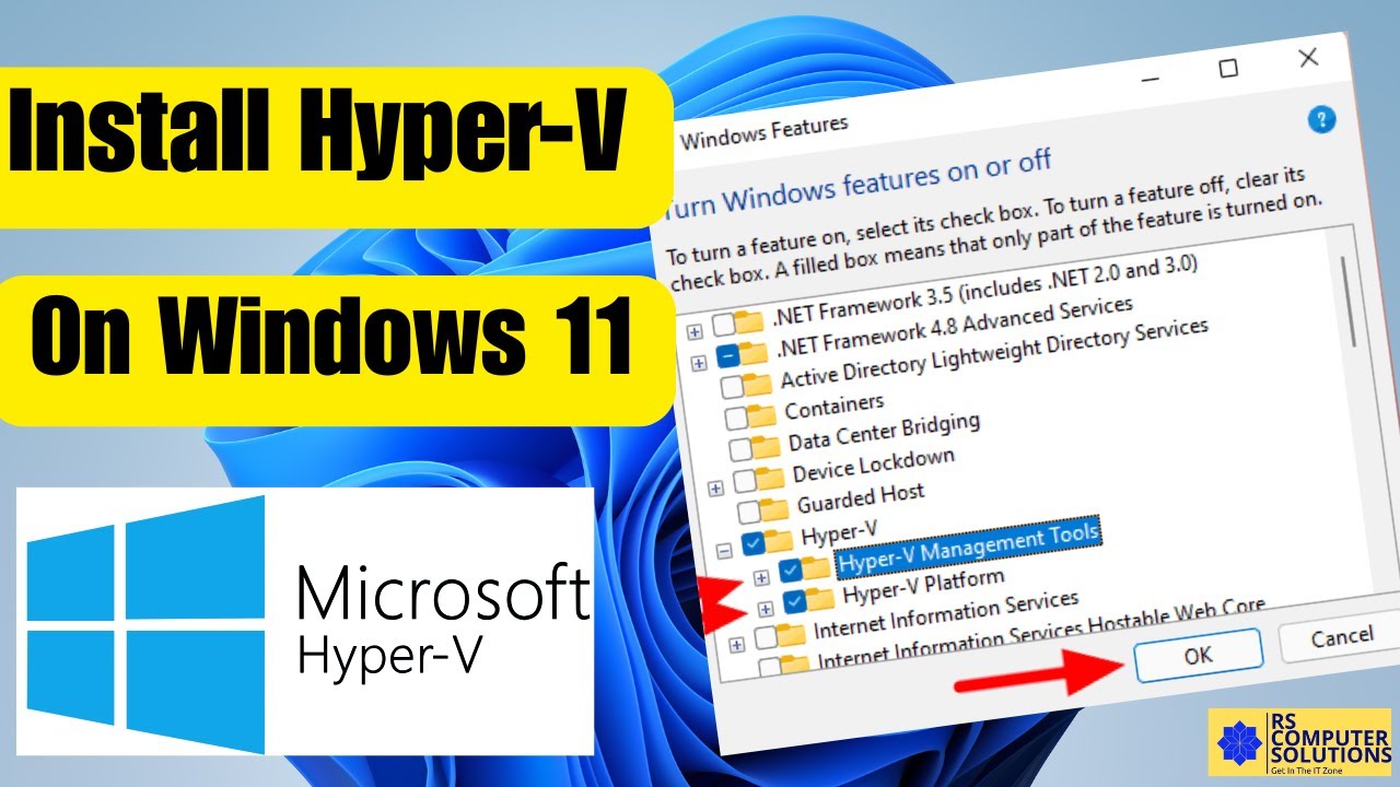 How to Install Hyper-V on Windows 11 | Enable Hyper-V - YouTube
