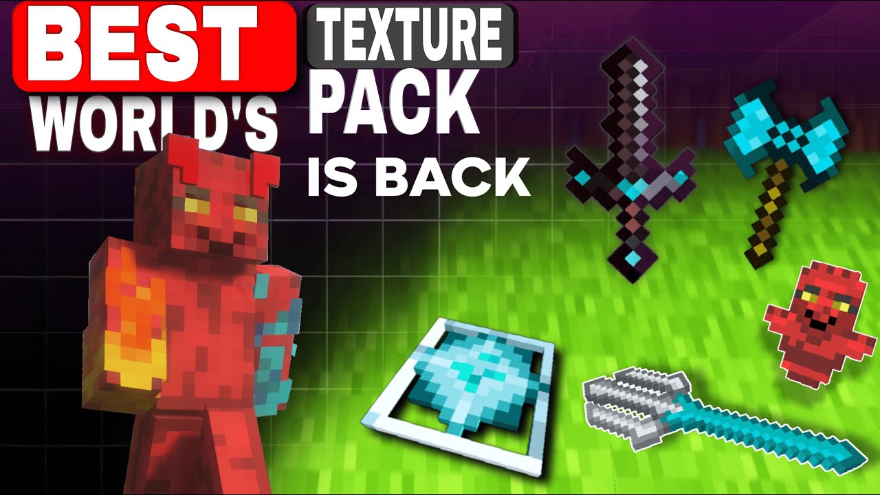 World's Best Texture Pack Is Now Back!!! - YouTube