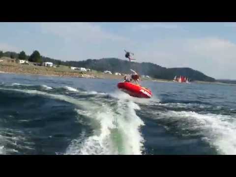 KID FLIES OFF TUBE HOLY WHAT THE WHAT!?!! - YouTube