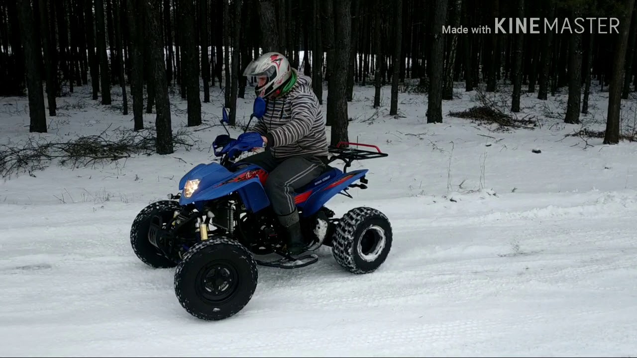 Zima 2019 | Quad Bashan 250 - YouTube