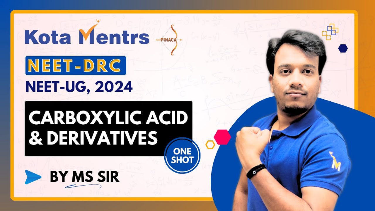 Carboxylic Acid & Derivatives | Organic Chemistry | Best Free Crash ...