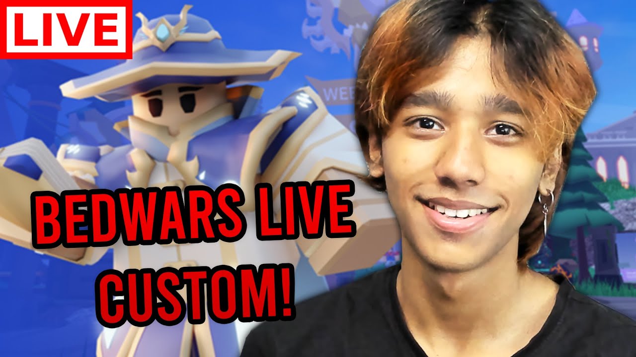 🔴Roblox BEDWARS LIVE Custom Matches | (Bedwars Robux tournaments ...