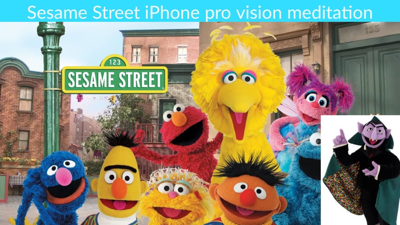 Sesame Street meditation Elmo and friends explore the Vision Pro ...