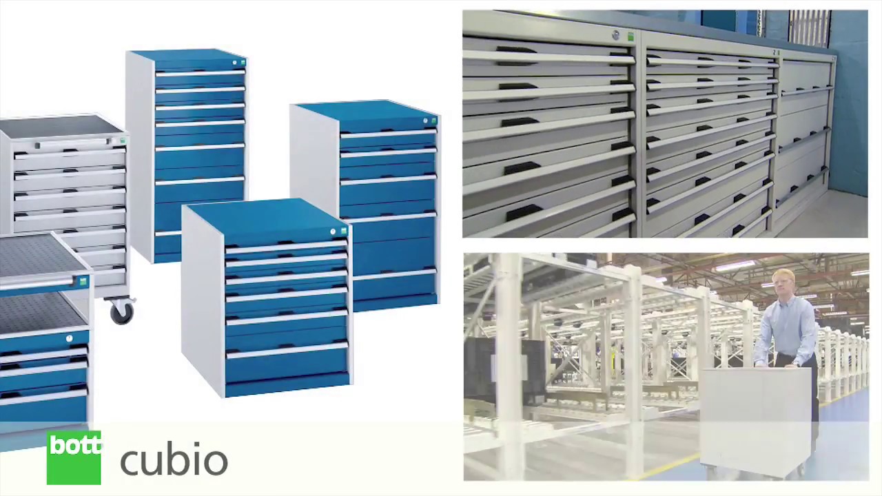 Bott cubio cabinets - YouTube