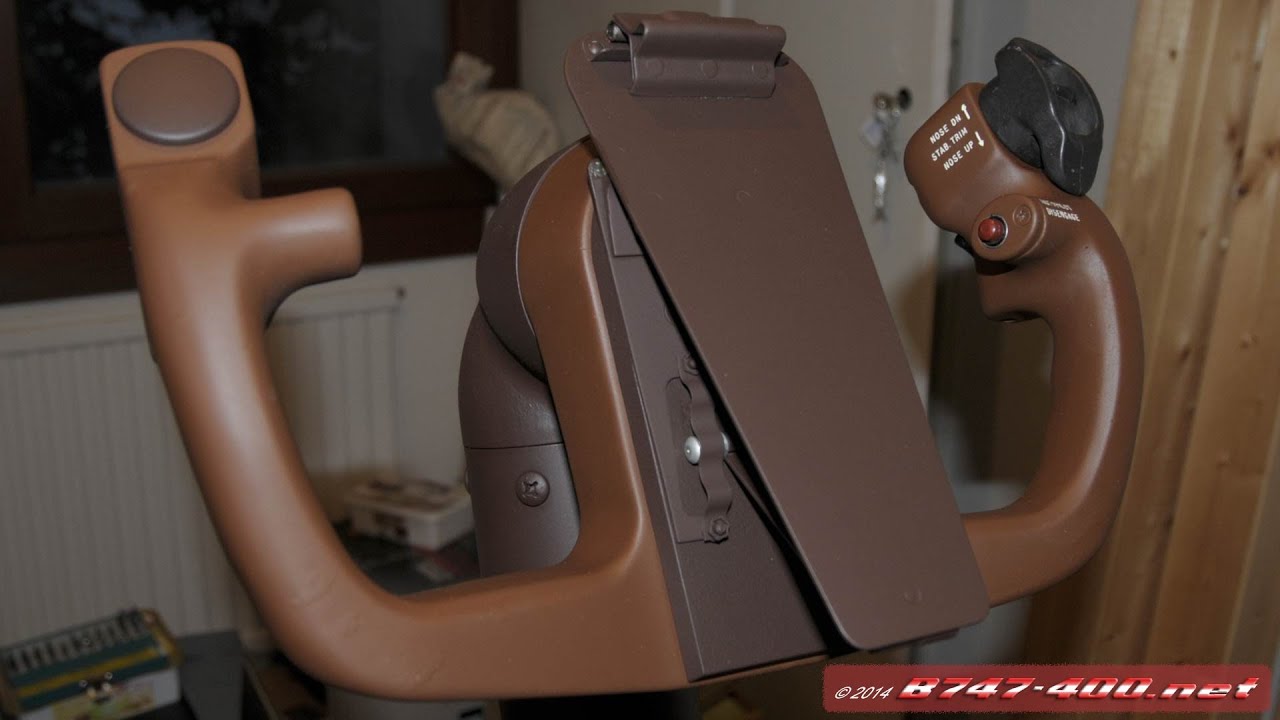 Boeing Control Column for B 747-400 Simulator! - YouTube
