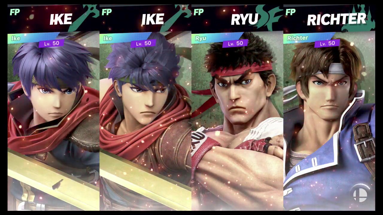 Super Smash Bros Ultimate Amiibo Fights – Request #13061 Ike vs Ike vs ...