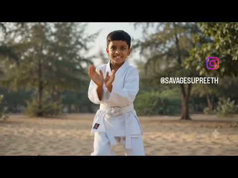 Supreeth the Karate Boy Does an Epic Dance! 🥋🔥💃 | Karate Meets Dance