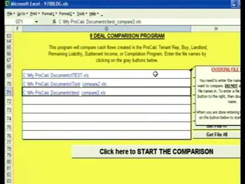 ProCalc 25 - Comparing ProCalc Files - YouTube