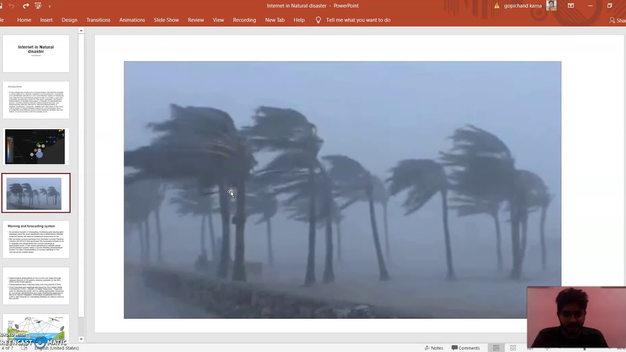 Internet use in natural disasters - YouTube