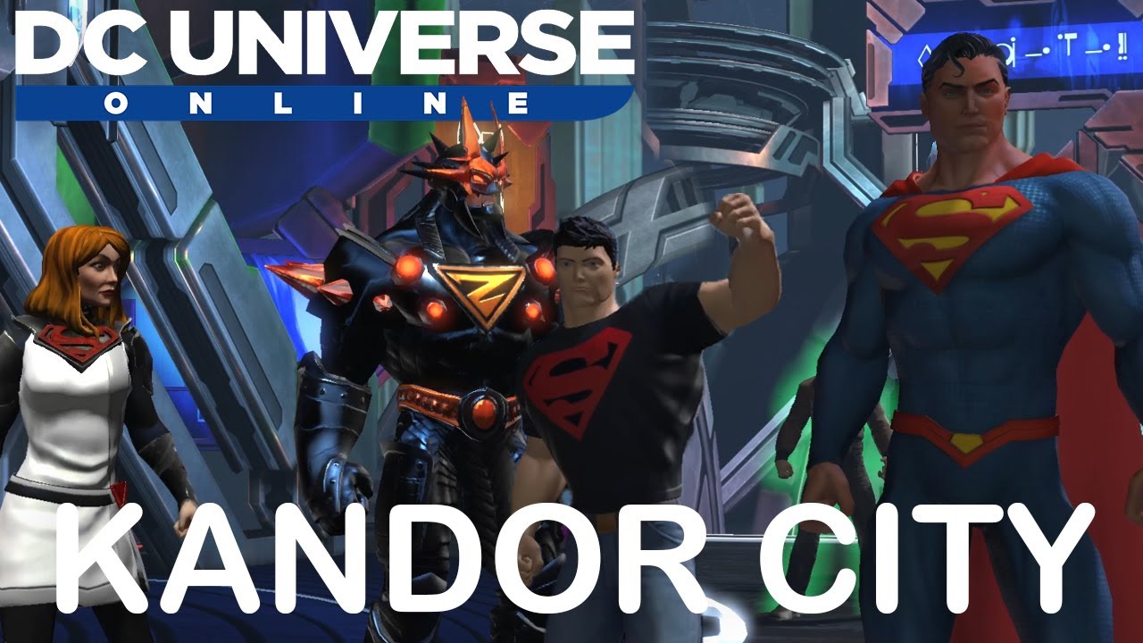 Dc Universe Online Adventures - Walkthrough - Kandor City - YouTube
