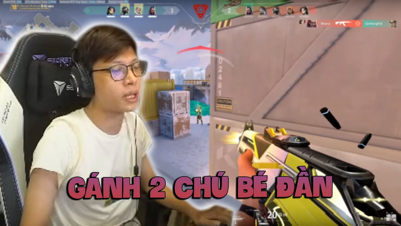 (FullMatch) Bomman Cầm Reyna Gánh 2 Chú Bé Ngốc Leopard và Hồng Phát ...