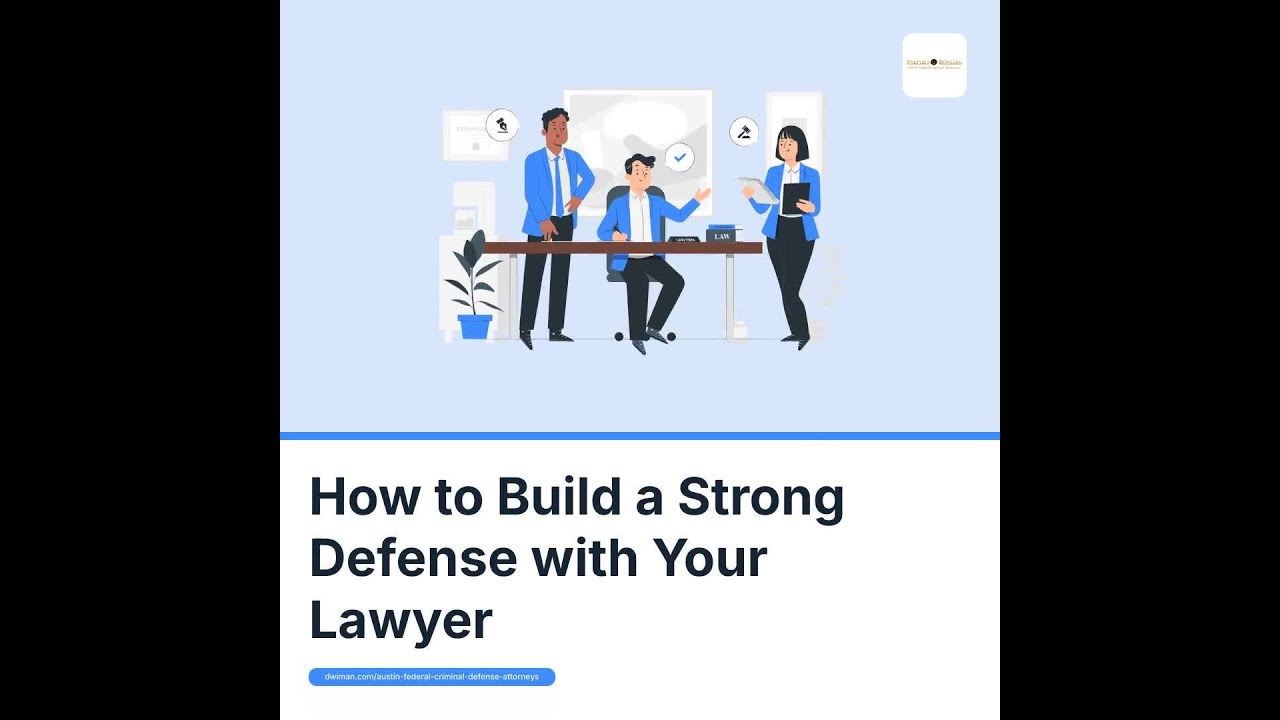 How to Build a Strong Defense with your Lawyer - YouTube