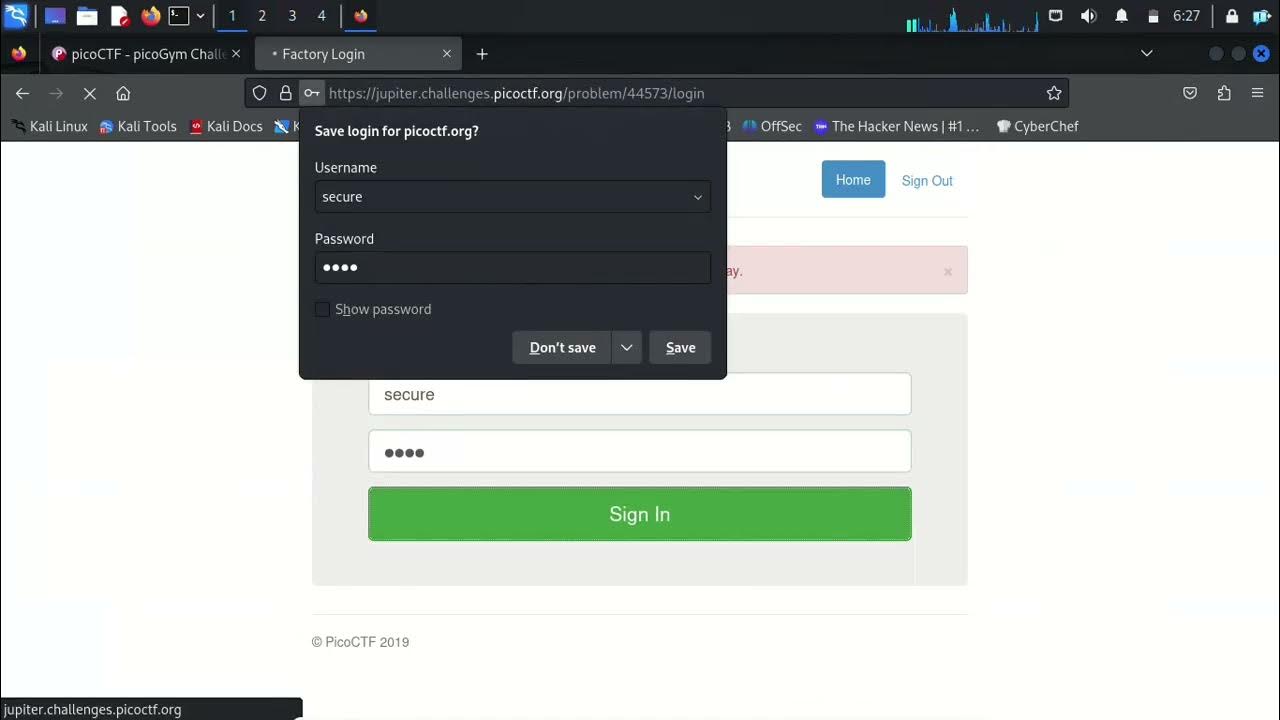 Cracking the Code: picoCTF Web Exploitation - Logon Walkthrough (Beginner Friendly) - YouTube