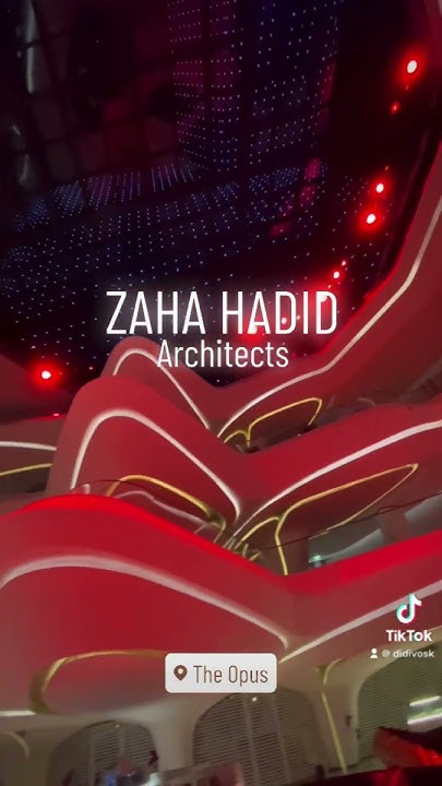 Omg Dubai Zaha Hadid Me By Melia Hotel Zubi Sugar💃🏻 Youtube