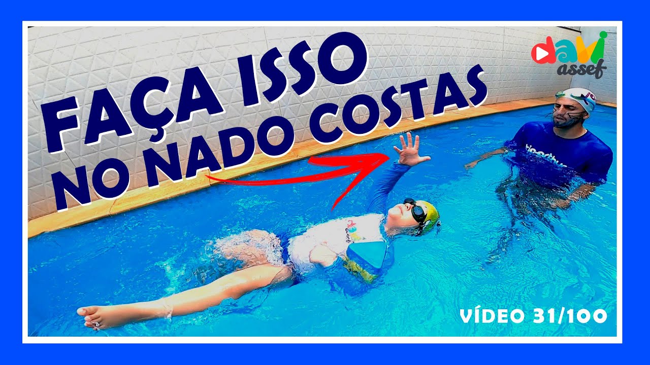 COMO APRENDER A NADAR DE COSTAS | DICA FÁCIL PARA INICIANTES - YouTube
