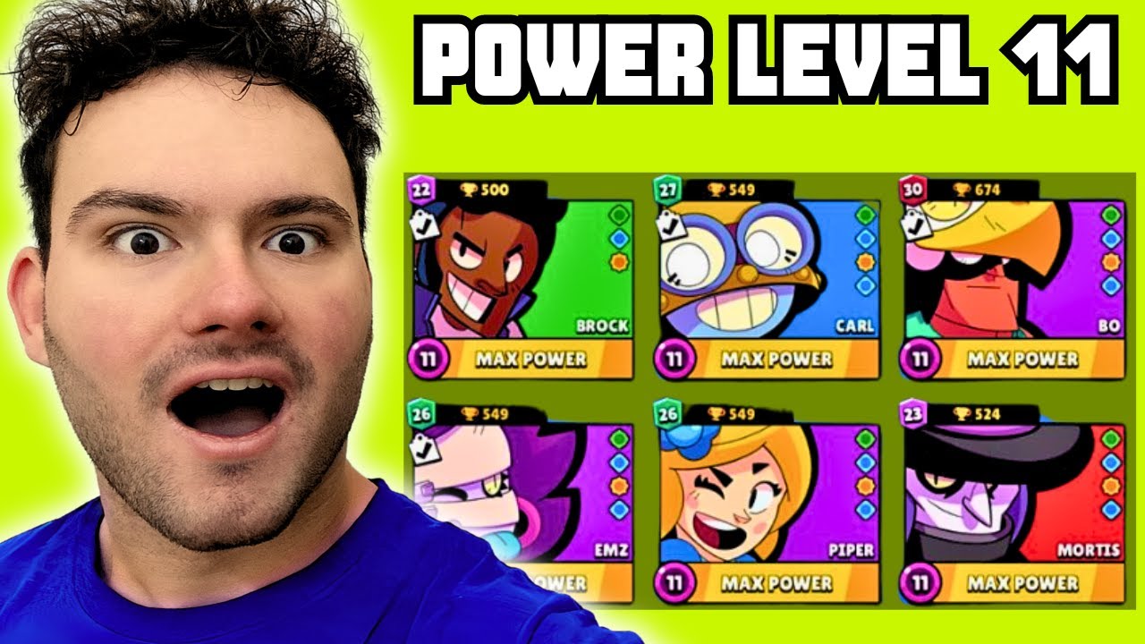 ΠΗΓΑ 2 ΝΕΟΥΣ BRAWLERS MAX POWER ΣΤΟ BRAWL STARS! - YouTube