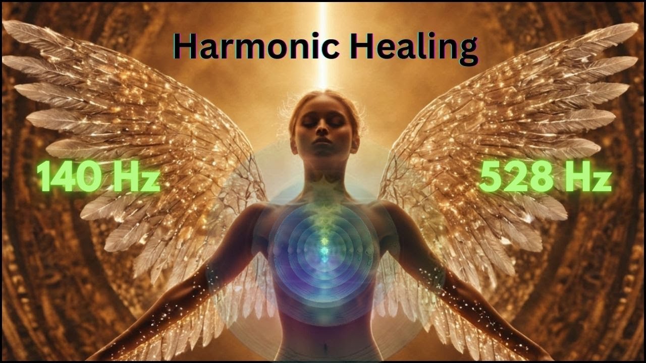 Harmonic Healing: Crystal Singing Bowl 140 Hz & 528 Hz Pure Tone. Earth ...