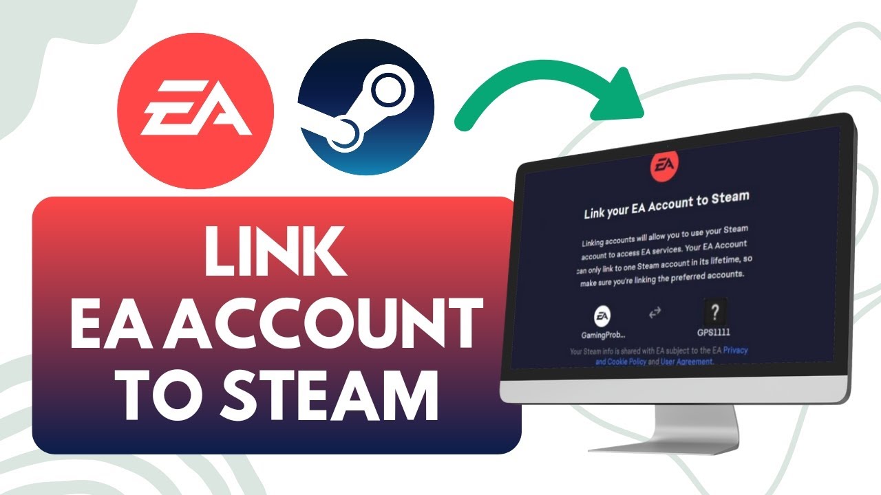 How to Link EA Account to Steam (Easy Steps) - YouTube