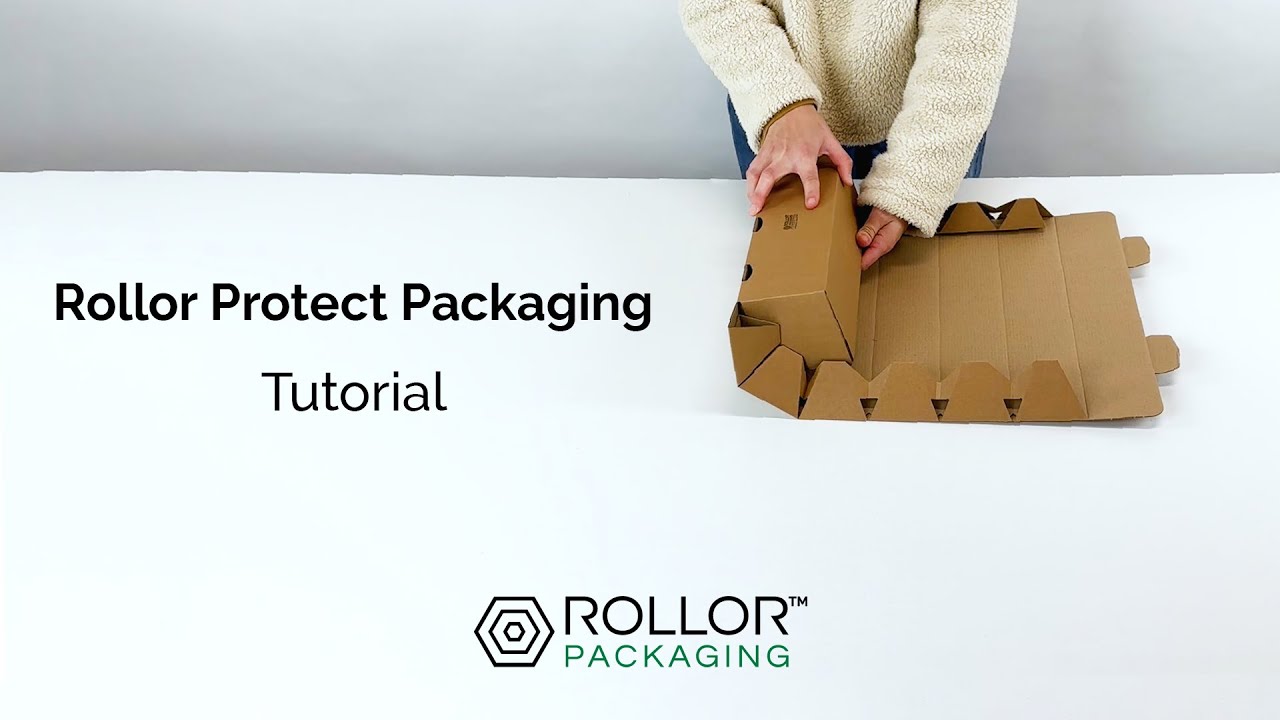 TUTORIAL Rollor Protect Packaging | Perfect e-commerce packaging ...