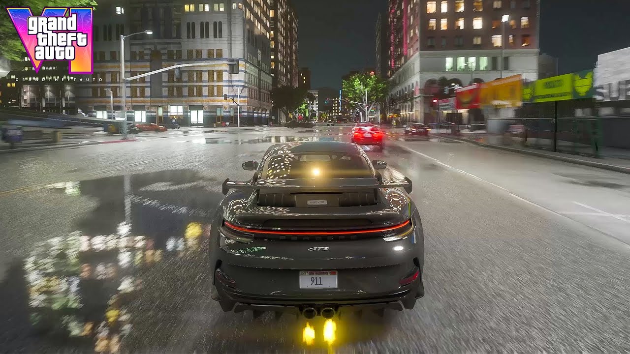 GTA 6 Ultra Realistic Graphics Gameplay - 4K Graphics - GTA 6 Gameplay ...