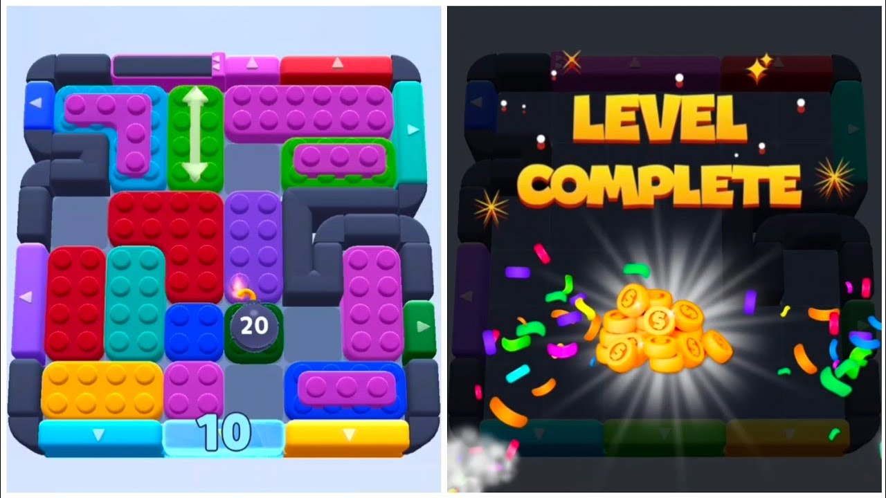 Color block jam Level 647 very hard level Walkthrough Solution - YouTube