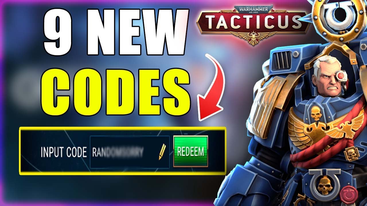 WARHAMMER 40K TACTICUS CODES EXPOSED! - WARHAMMER 40000 NEW CODES - YouTube