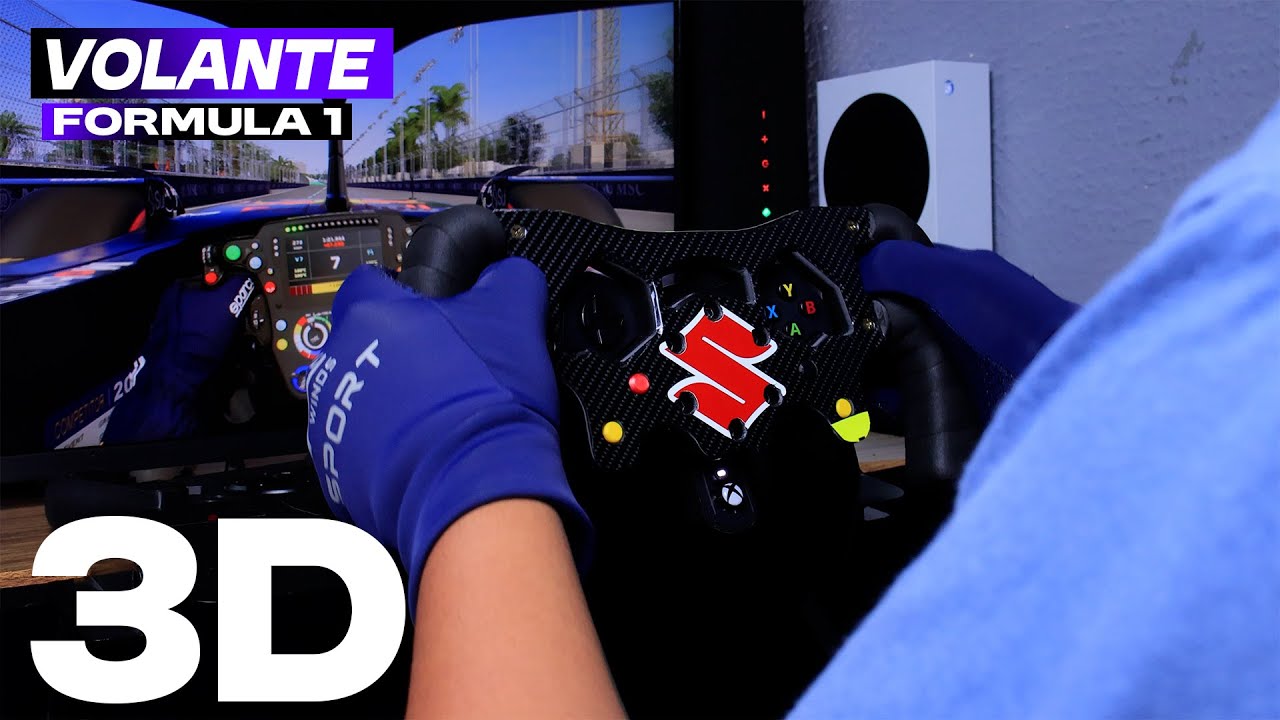 VOLANTE de FORMULA 1 para el SIMULADOR | Logitech G29 | 920 | IMPRESION 3D - YouTube
