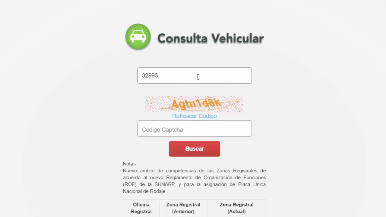 Pasos Para Realizar La Consulta Vehicular En El Sunarpayuda Aqui 🚖