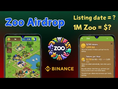 Zoo Airdrop || Zoo Token Listing || Binance Listing || Zoo TGE - YouTube