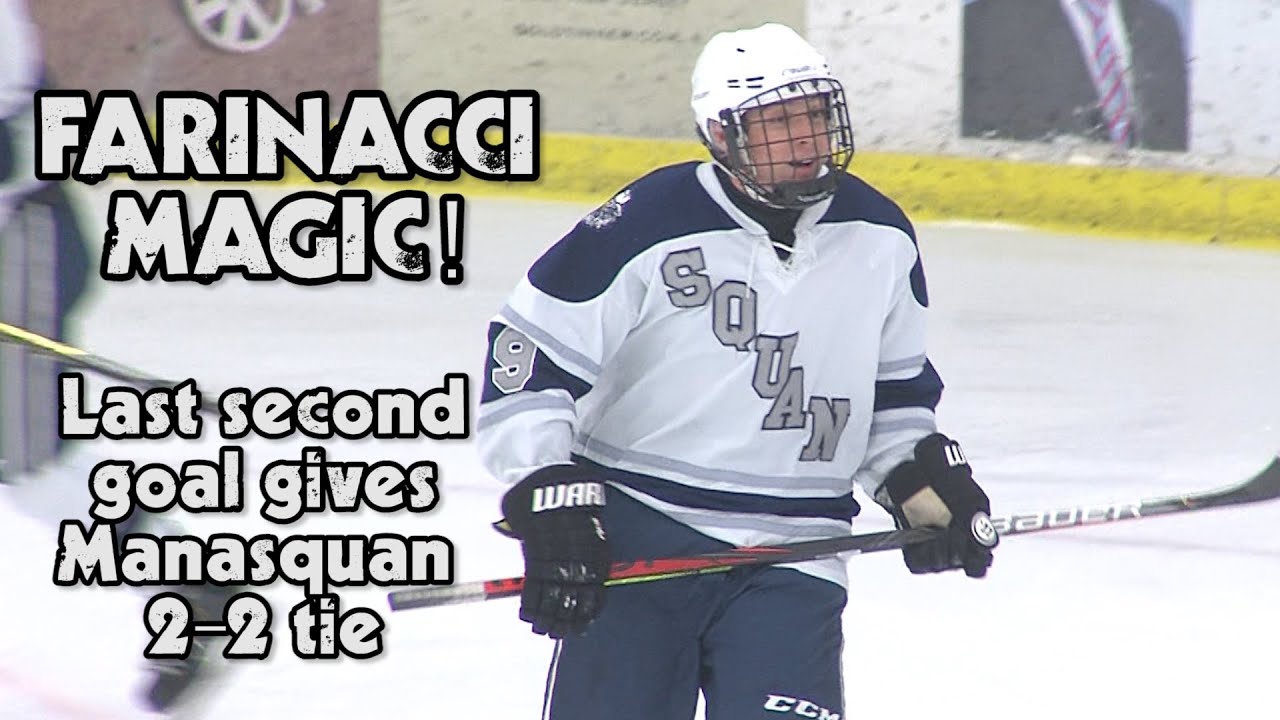 Rumson-Fair Haven 2 Manasquan 2 | HS Hockey | Michael Farinacci game ...