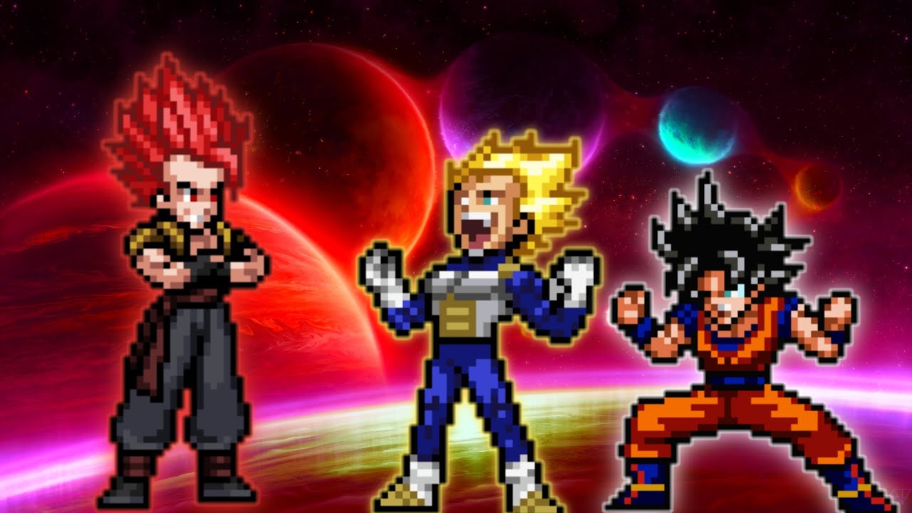 Evil Gogeta(SSJ)(New) VS Goku UI(Inseph) & Vegeta SSJ2 in Jump Force ...