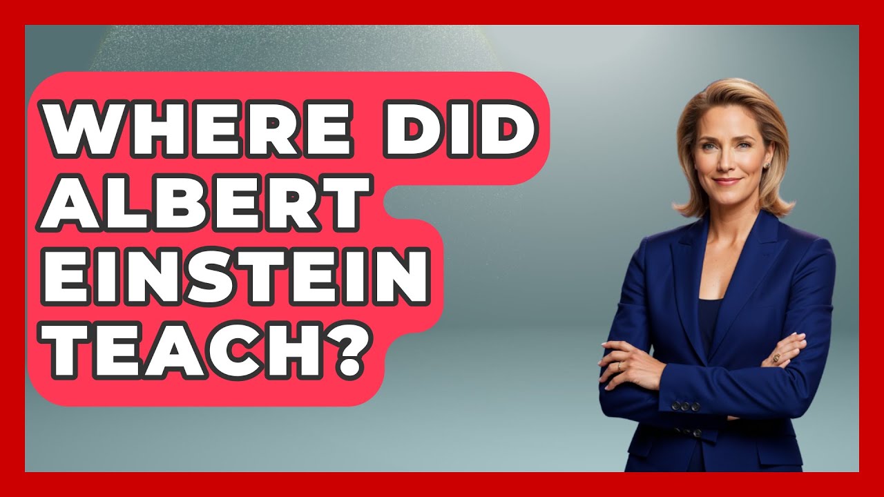 Where Did Albert Einstein Teach? - Germany Made Simple - YouTube