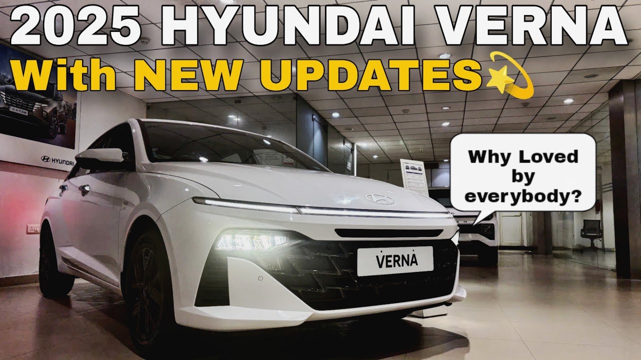 2025 HYUNDAI VERNA SX TURBO DCT AUTOMATIC |HAS MOST FEATURES IN SEGMENT ...
