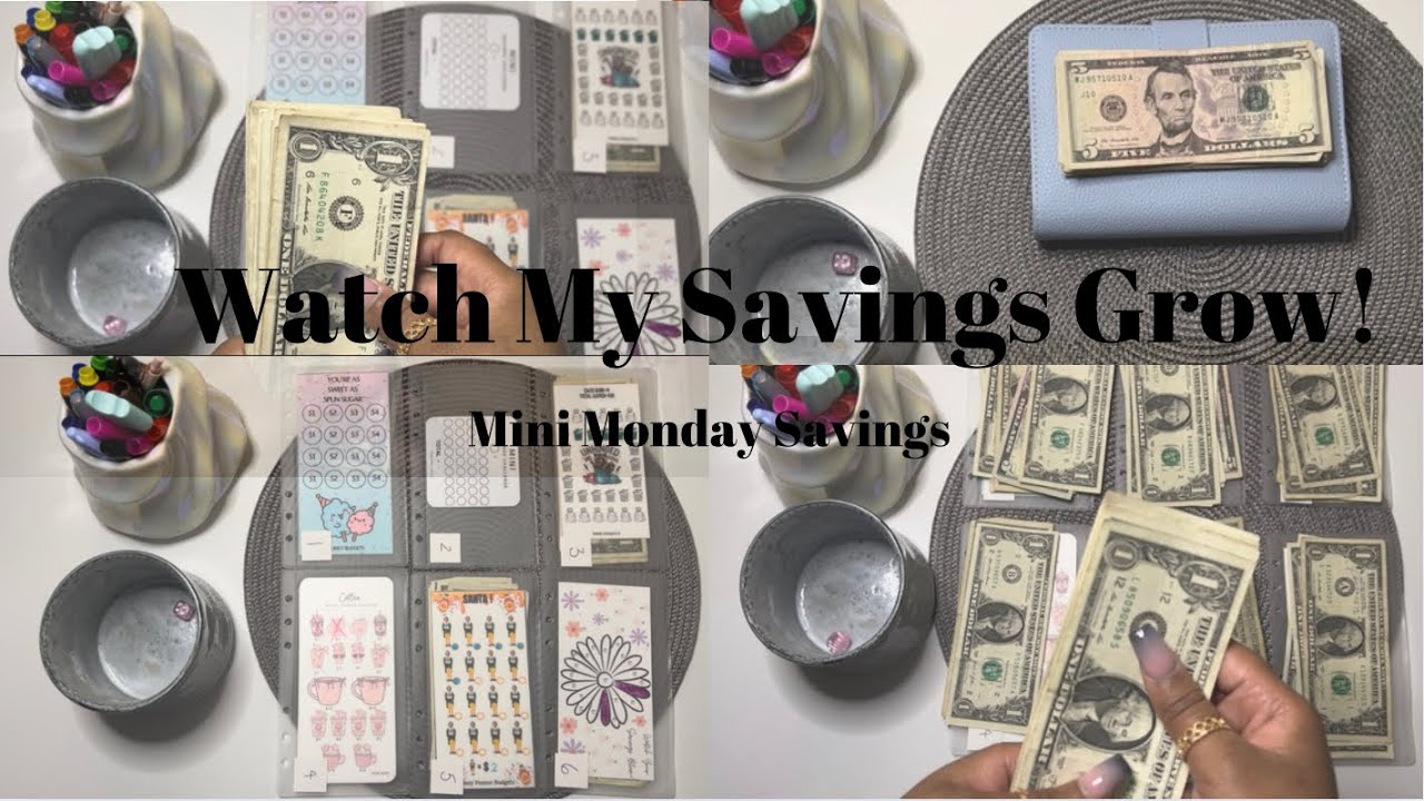 $50 Stuffed in Mini Challenges | Small Wins Add Up! | Mini Monday ...