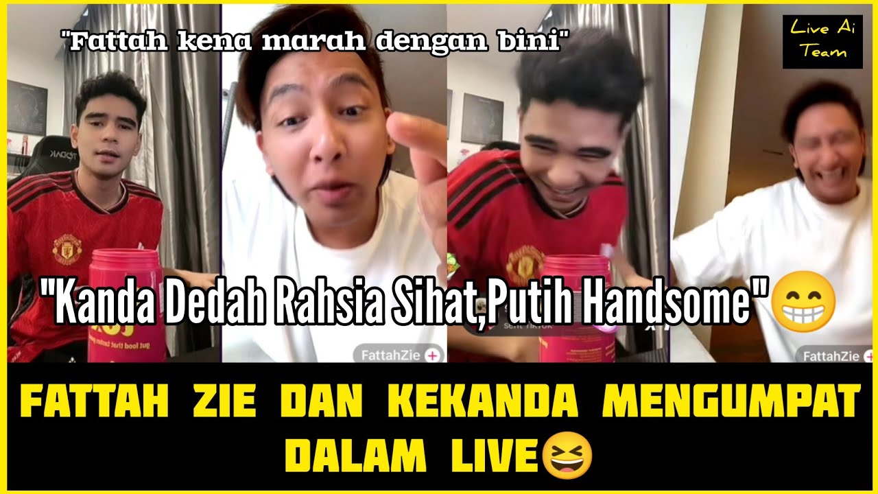 Live Ai Team | Ai Kekanda Nyaris Batal Puasa Gara2 Fattah Zie😅 - YouTube