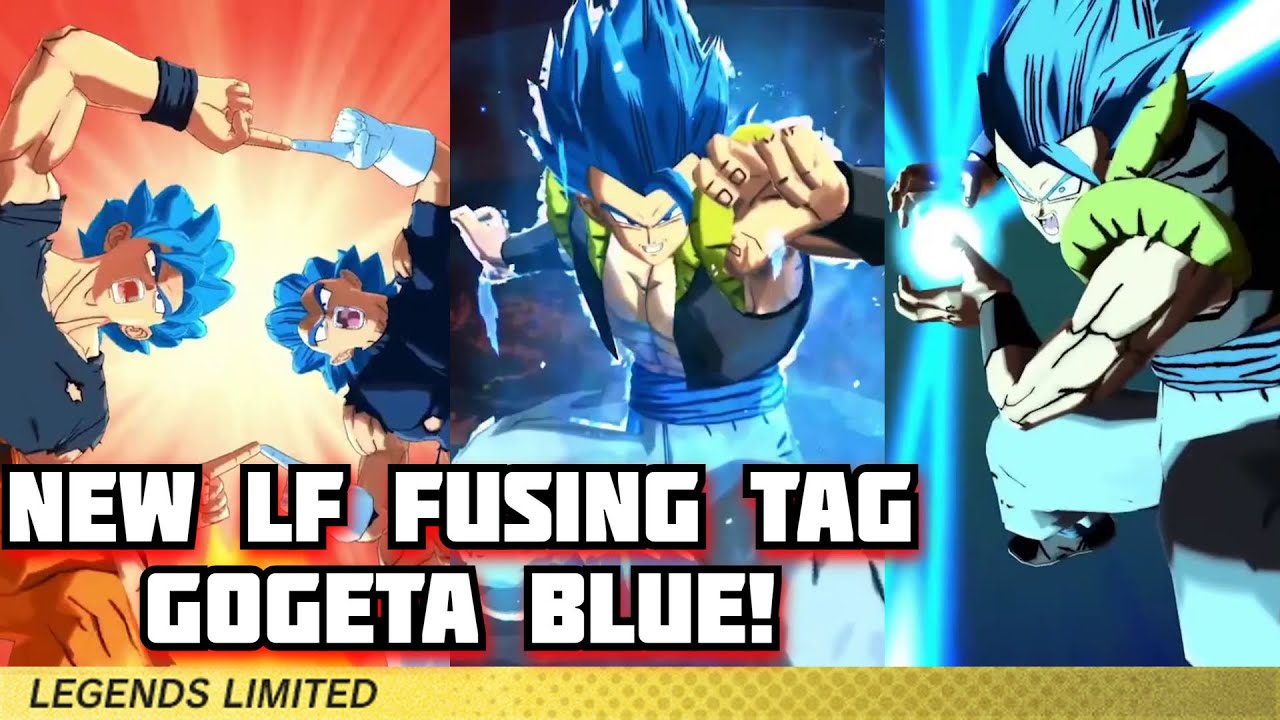 LF Fusing Tag Gogeta Blue! Gameplay in Dragon Ball Legends - YouTube