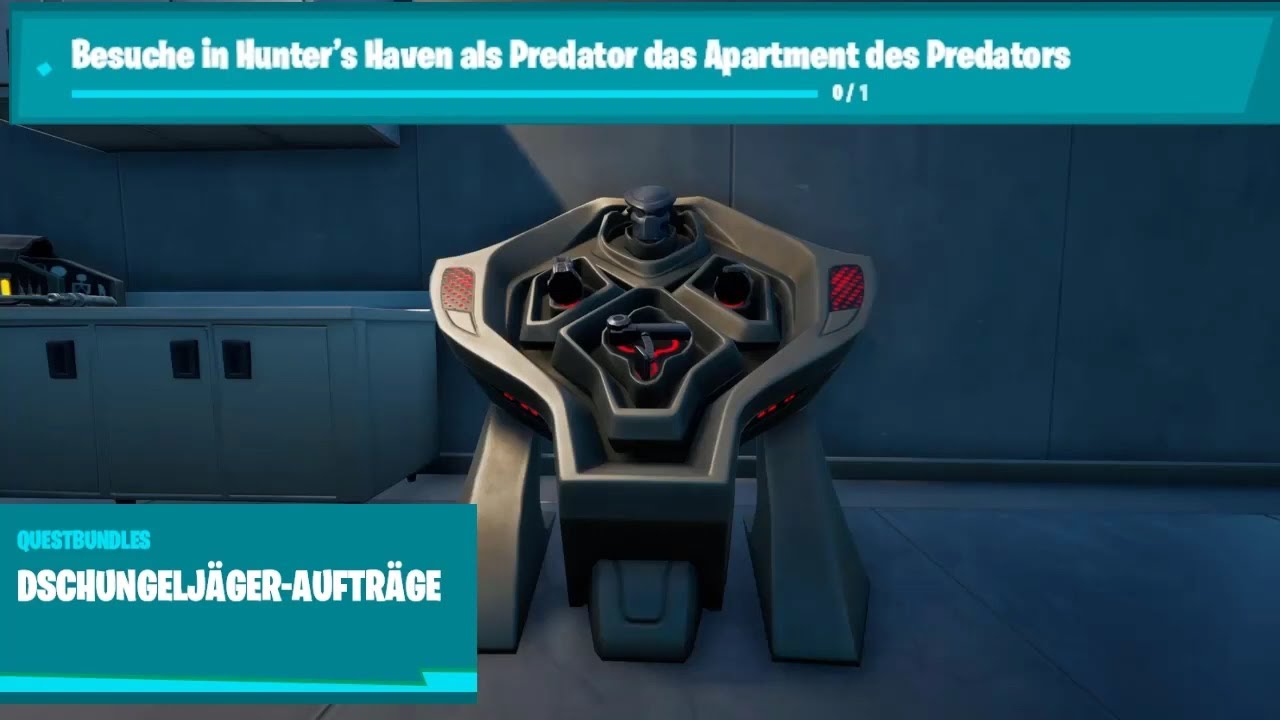 Besuche in Hunter`s Heaven als Predator das Apartment des Prdator ...
