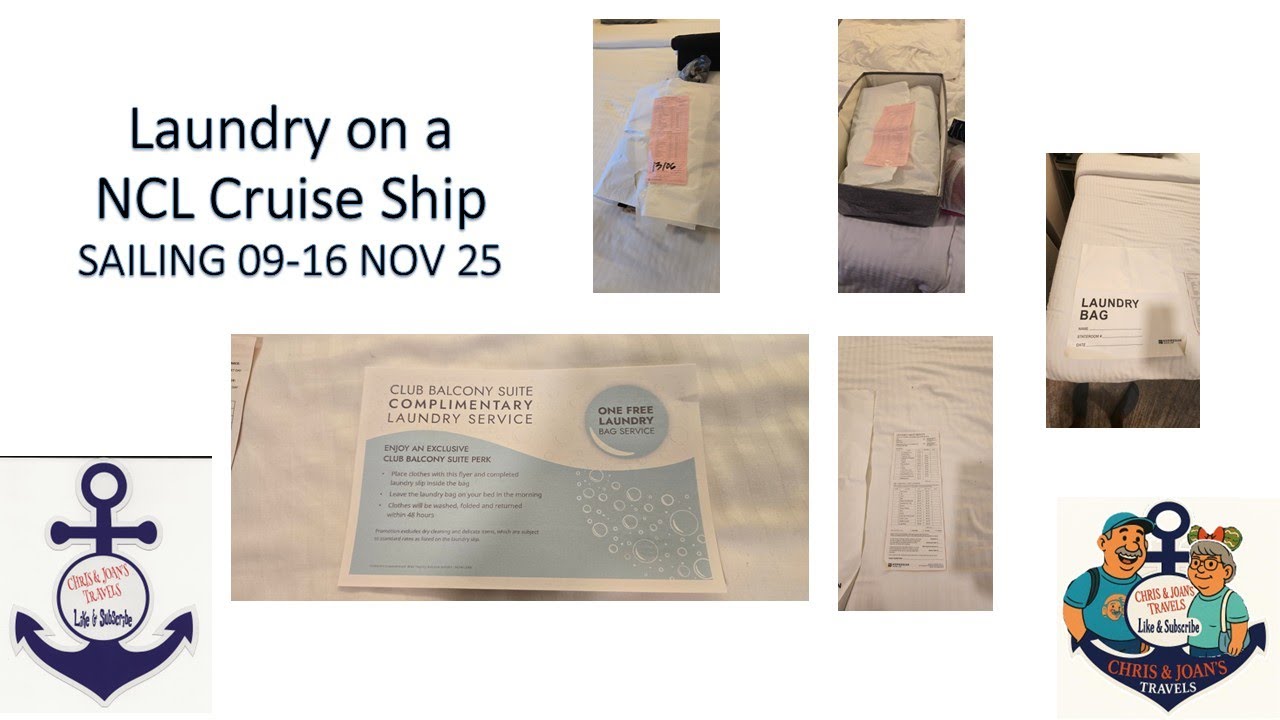 Laundry on a NCL Cruise Ship November 2025 - YouTube