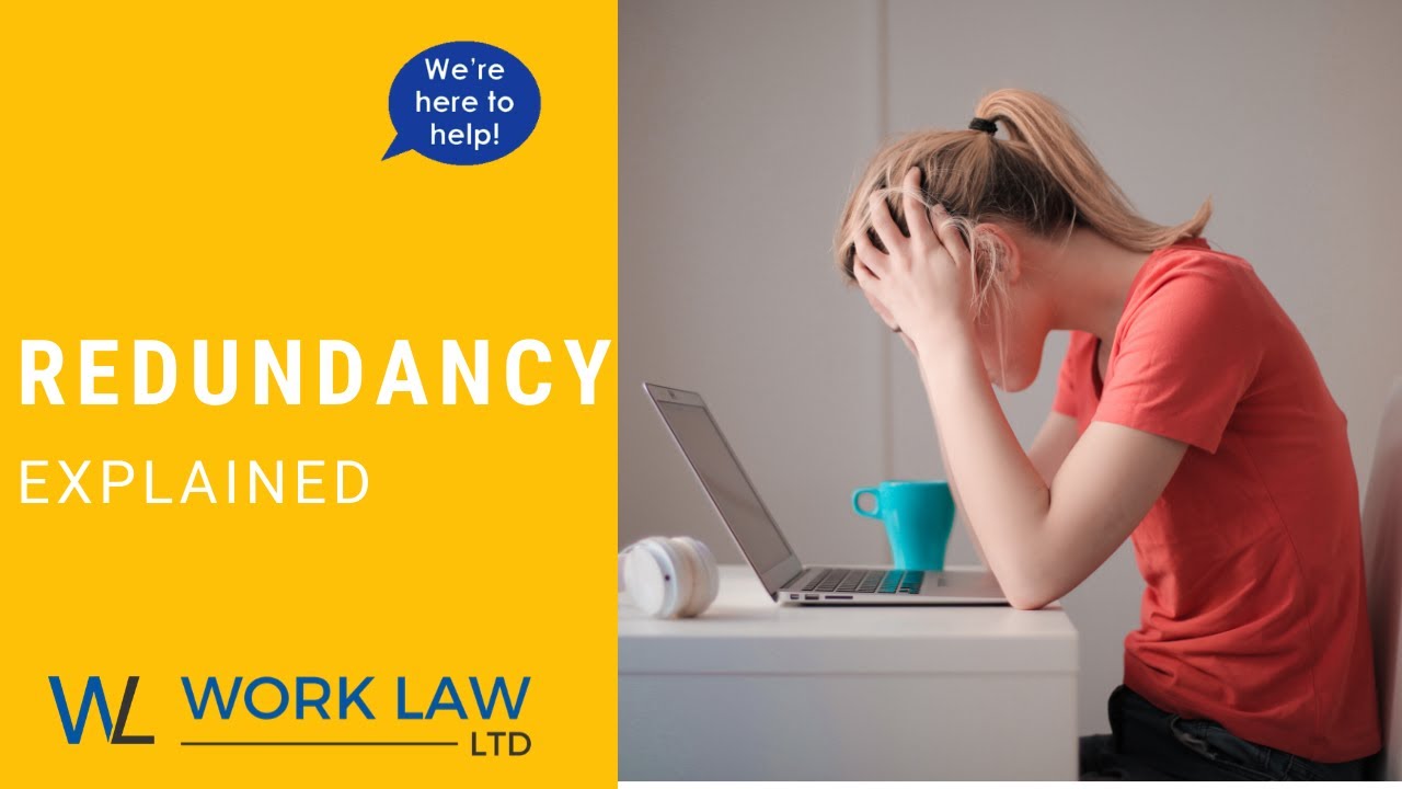 WORK LAW | REDUNDANCY - YouTube