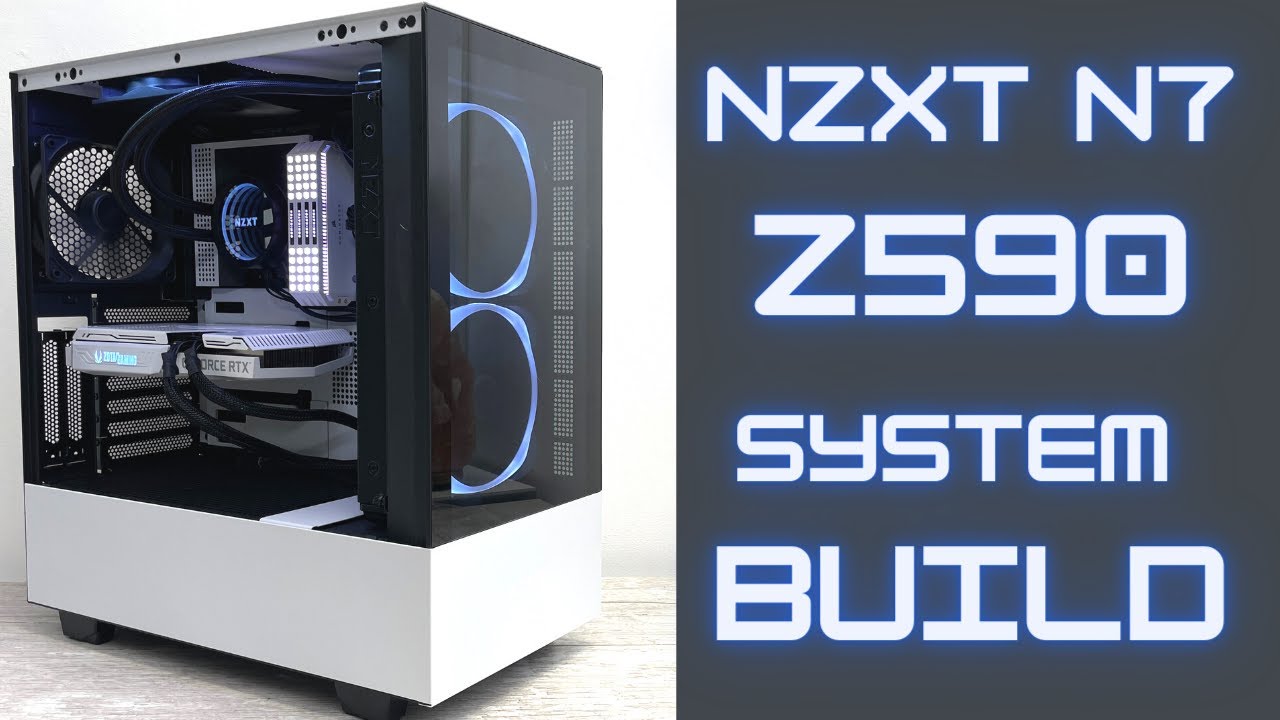 NZXT N7 Z590 motherboard unboxing and RTX 3060 system build - YouTube