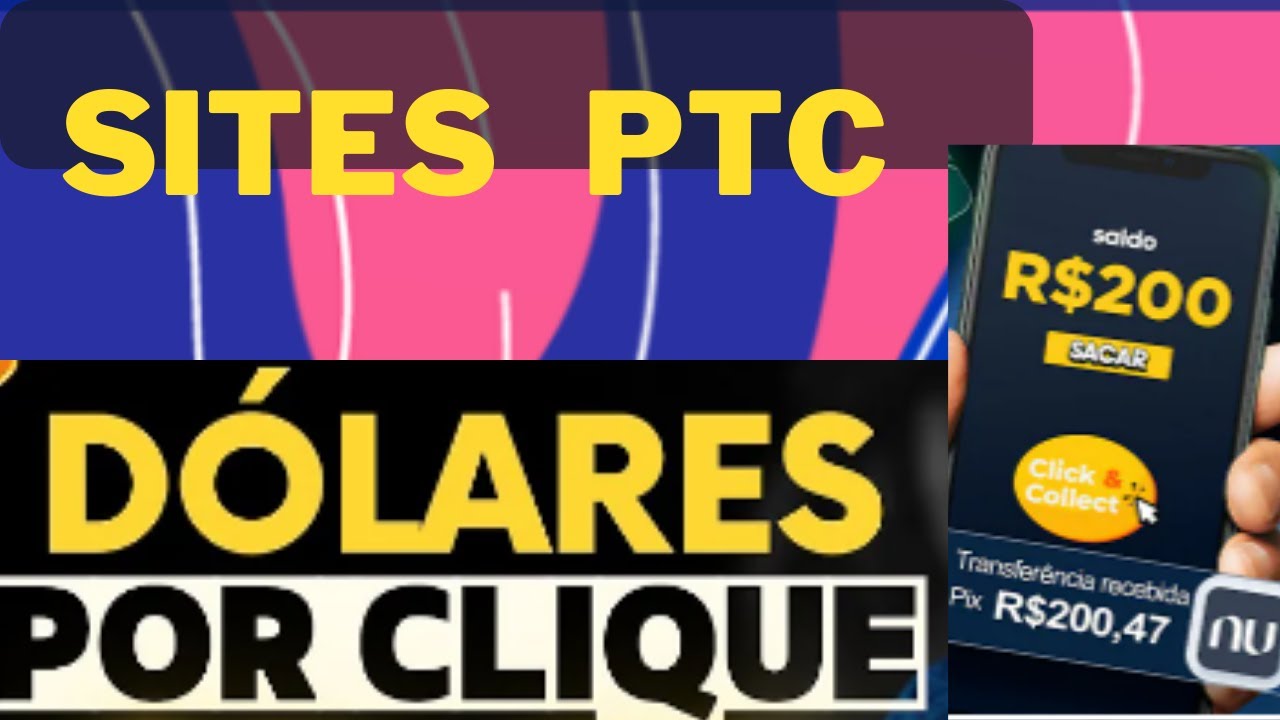 SITE PTC QUE PAGA EM DÓLAR RECEBA DÓLAR EM CASA - YouTube