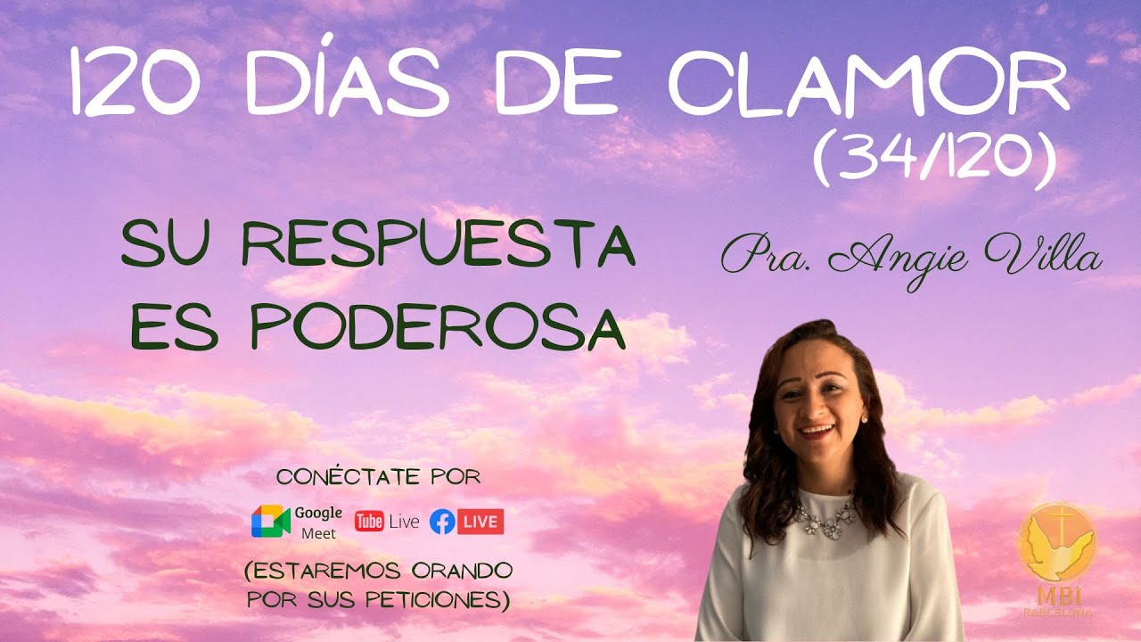 SU RESPUESTA ES PODEROSA - Pra. Angie Villa - YouTube