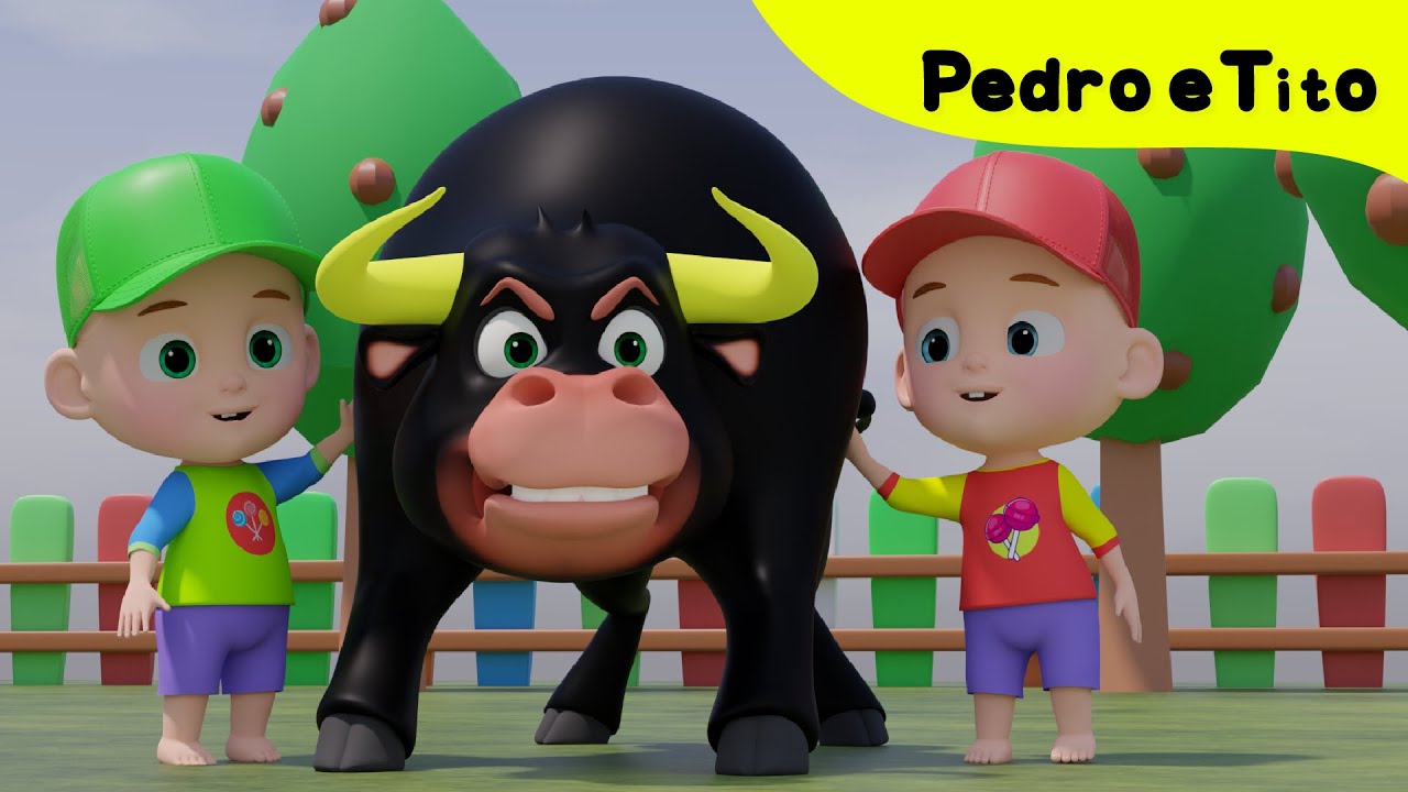 Boi Da Cara Preta - Pedro e Tito | Vídeo Infantil | Português - YouTube