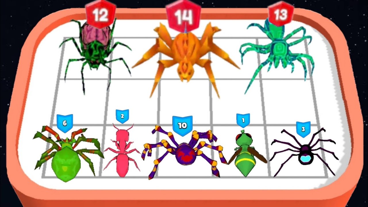 Merge Ants: Underground Battle - Insect Evolution - Spider Ant Fusion ...