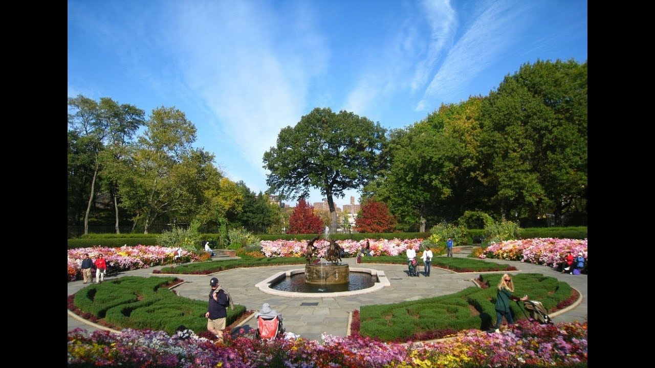 Conservatory Garden - Central Park - 360 Video - Untermeyer Fountain ...