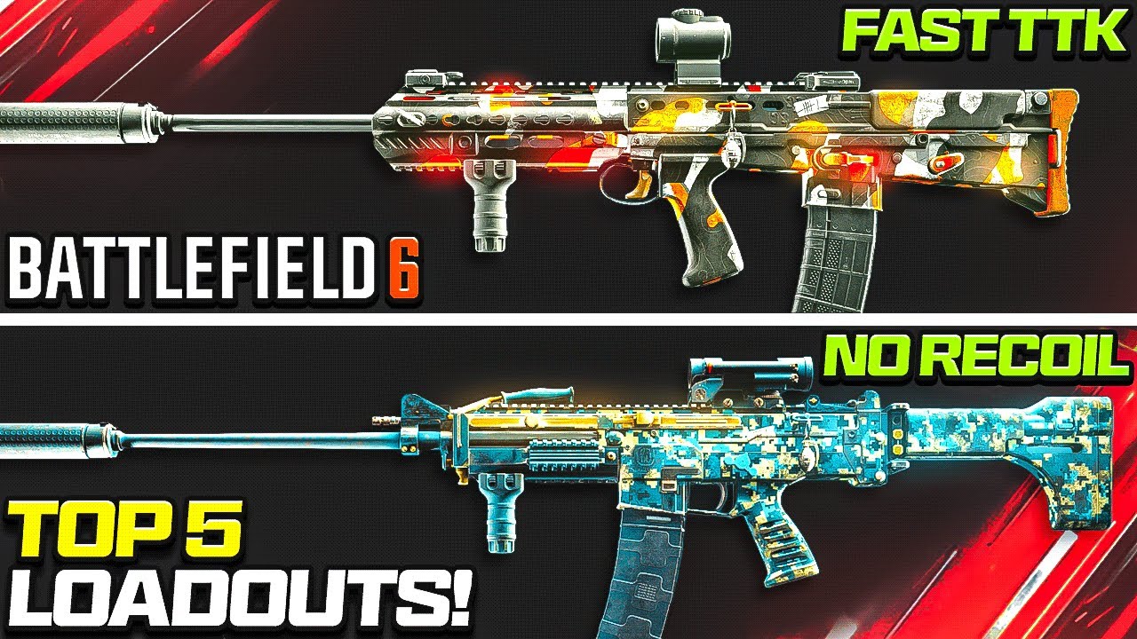 Battlefield 6: Top 5 Meta Loadouts after WINTER OFFENSIVE UPDATE! (BF6 ...