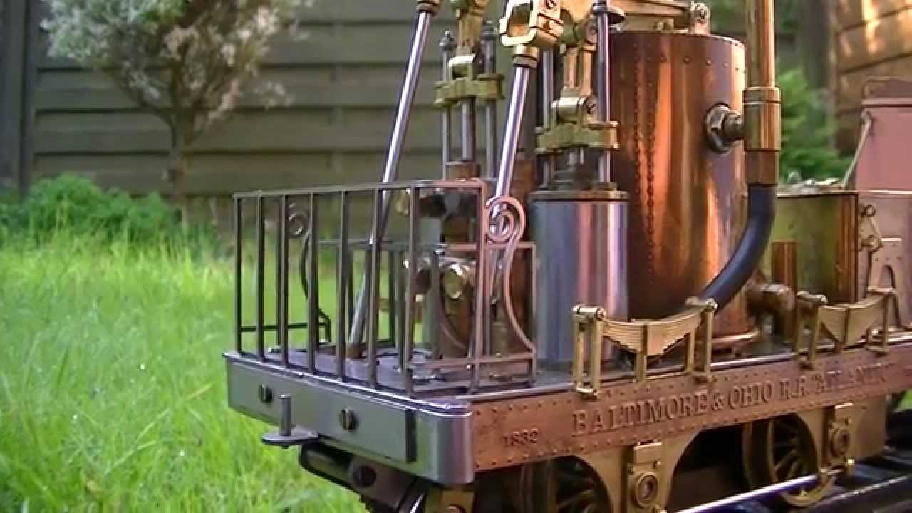 Aster Live Steam Gauge 1 Grasshopper - YouTube