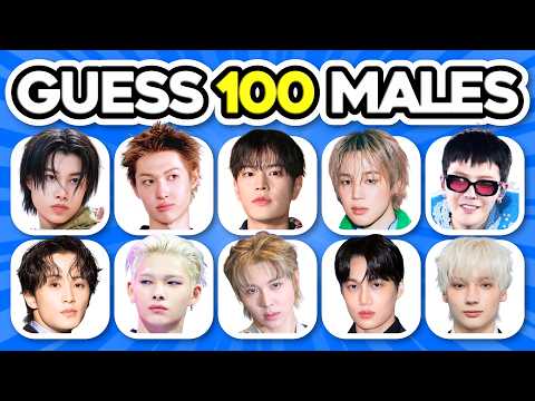 Can You Guess 100 Kpop Male Idols In 3 Seconds? | Kpop Game 2026