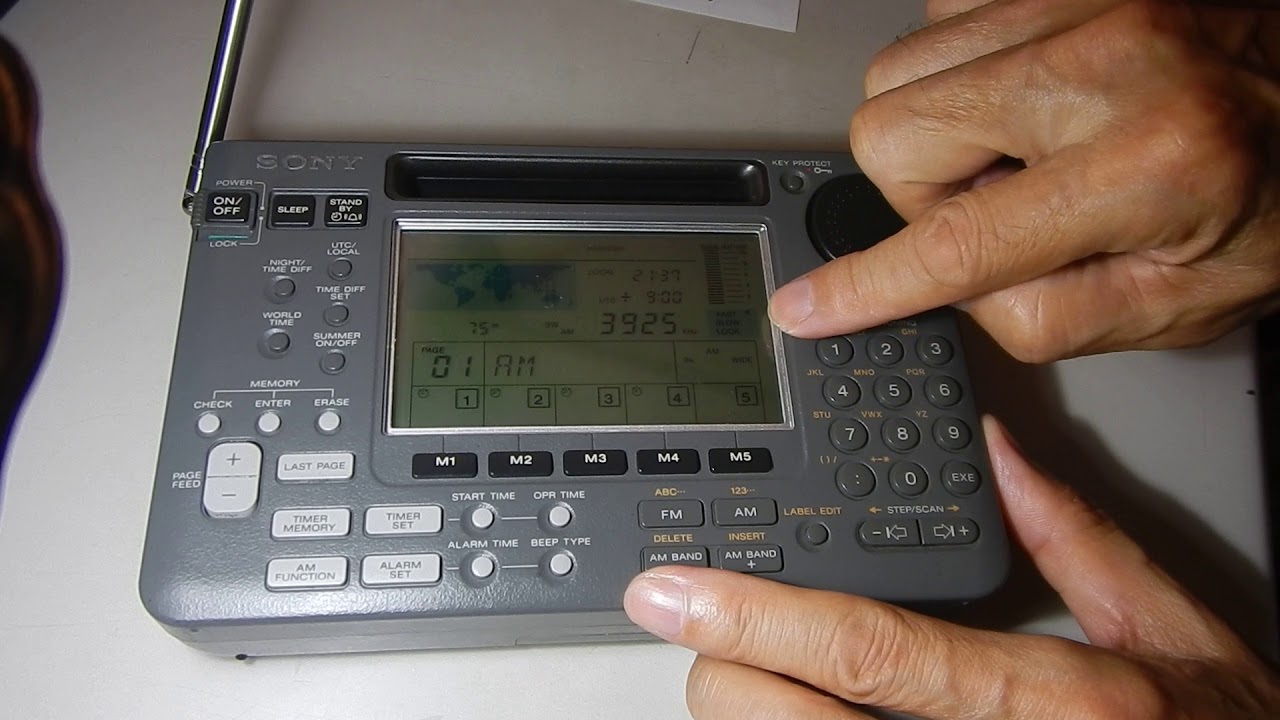 SONY ICF-SW55 part4 - YouTube