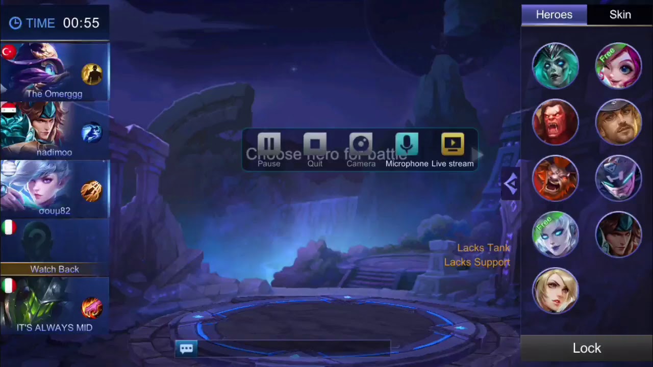 Mobile legends master rank - YouTube